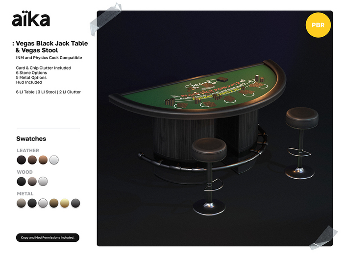 Second Life Marketplace - aika - Vegas Fatpack PG (add)